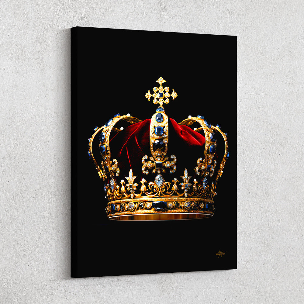 King Painting Crown