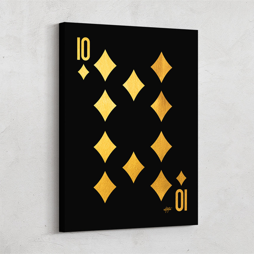 10 Of Diamonds Card