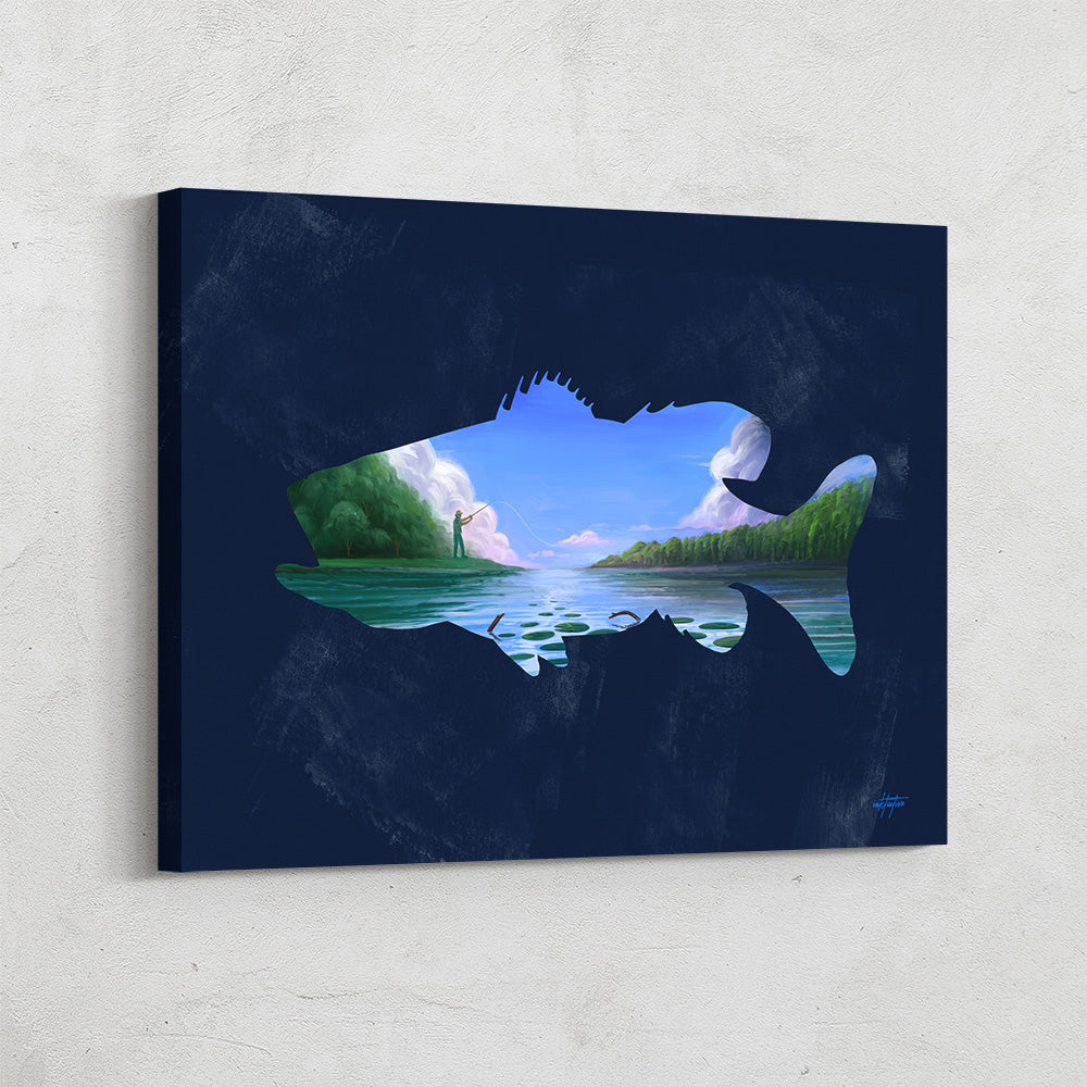 Unique Bass Fishing Wall Decor – Inktuitive