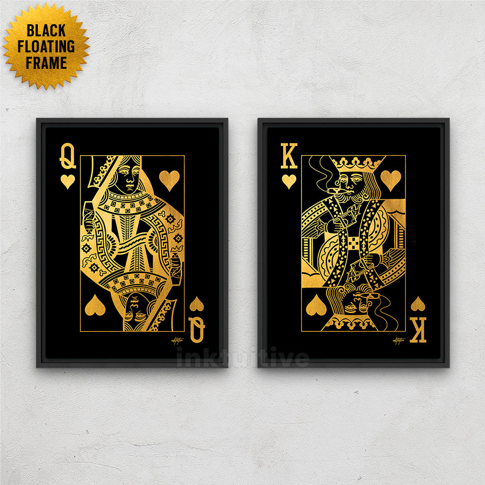 King And Queen Cards Clip Art