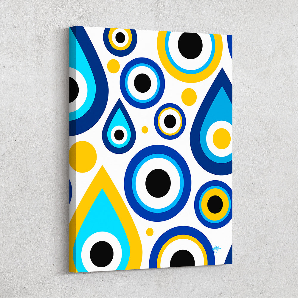 Evil Eye Wall Decor - Ward off evil intentions – Inktuitive