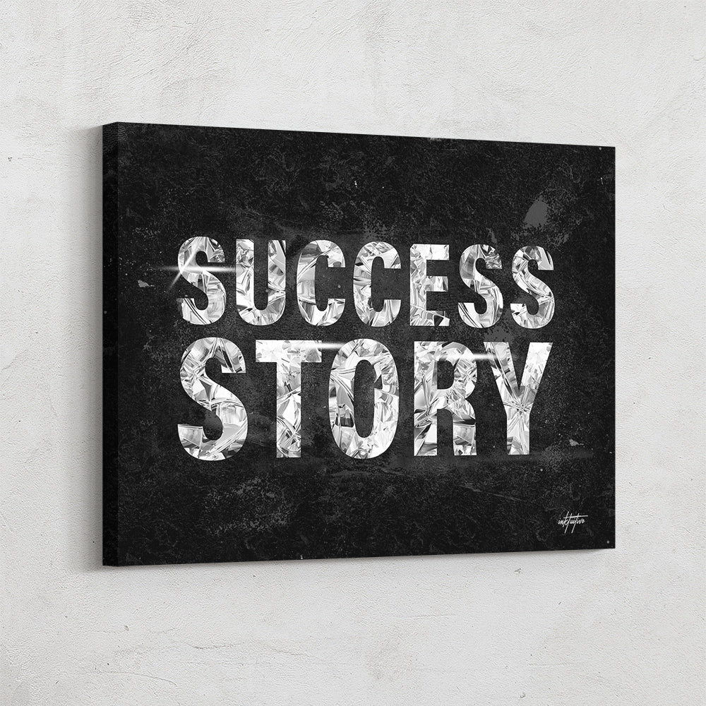 Success Story - Inspirational Canvas Art | Inktuitive