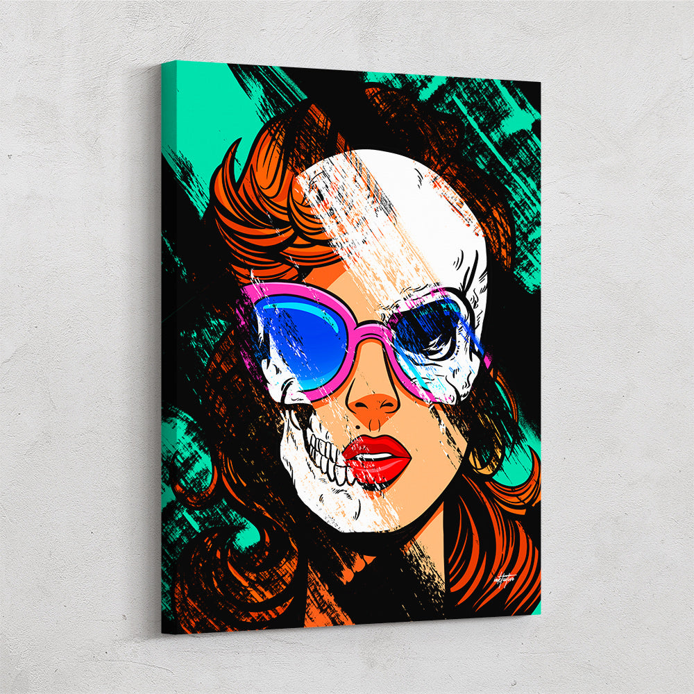 [STUNNING] Two Face Inspirational Canvas Art – Inktuitive