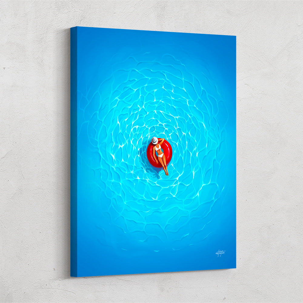 Serenity Pool - Wall decor designed for tranquility – Inktuitive